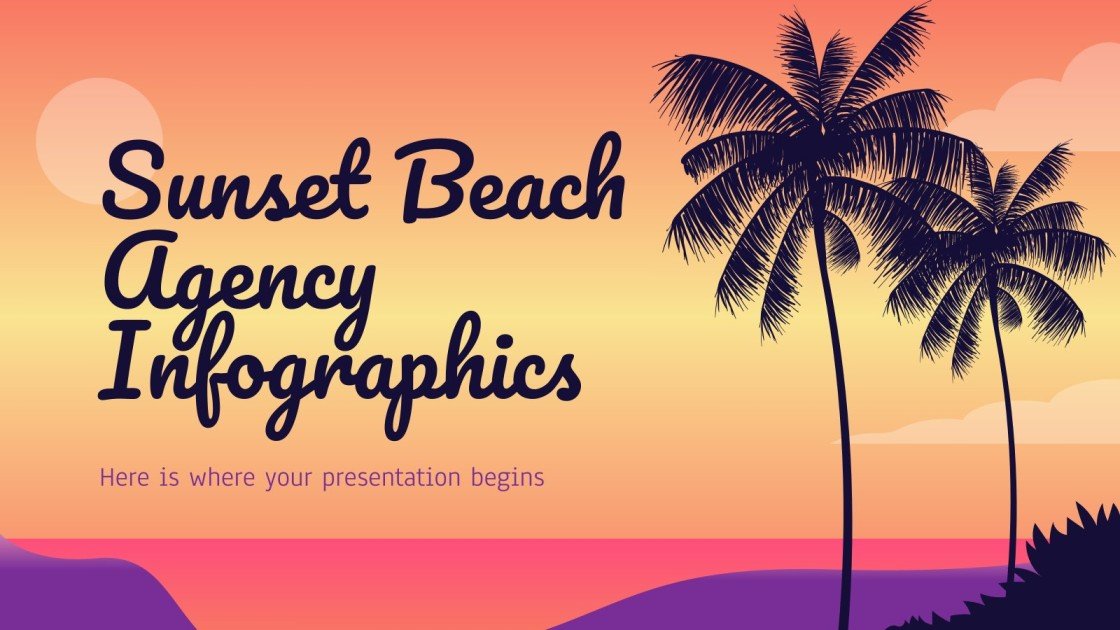 Free Sunset-themed templates for Google Slides & PowerPoint