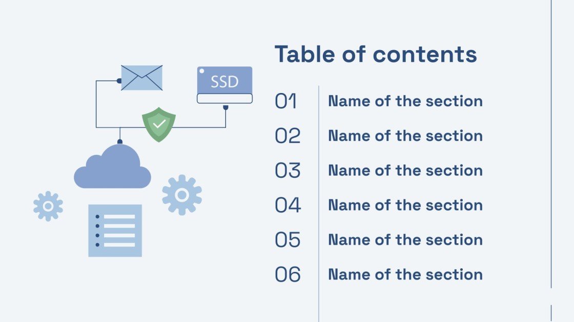 Cloud Computing Theme for Business Presentation