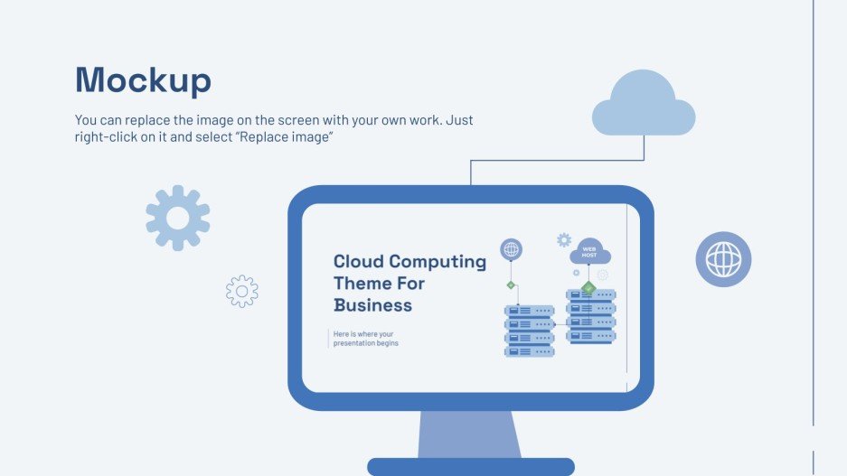 Cloud Computing Theme for Business Presentation