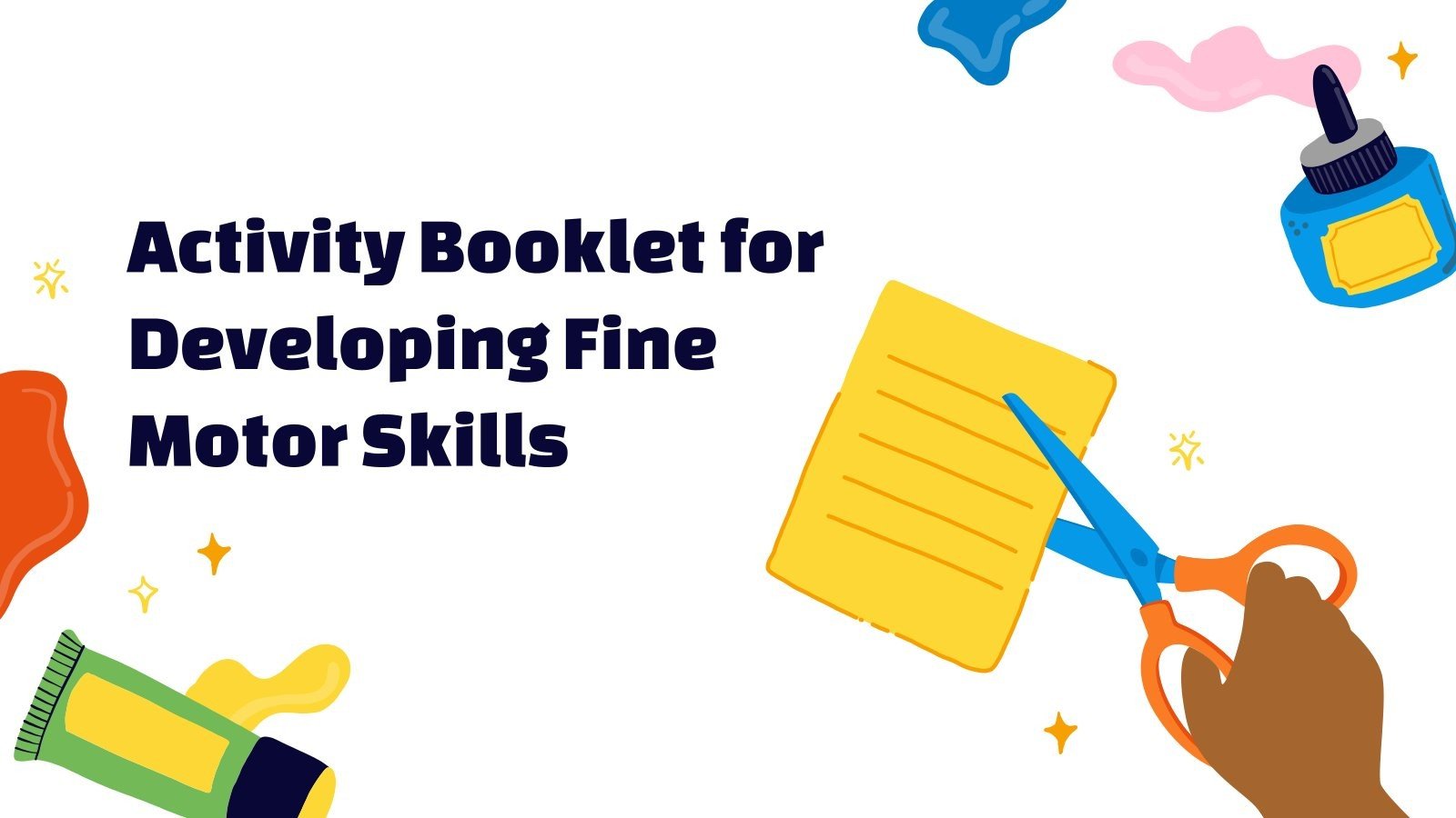 Fine Motor Skills Booklet Presentation