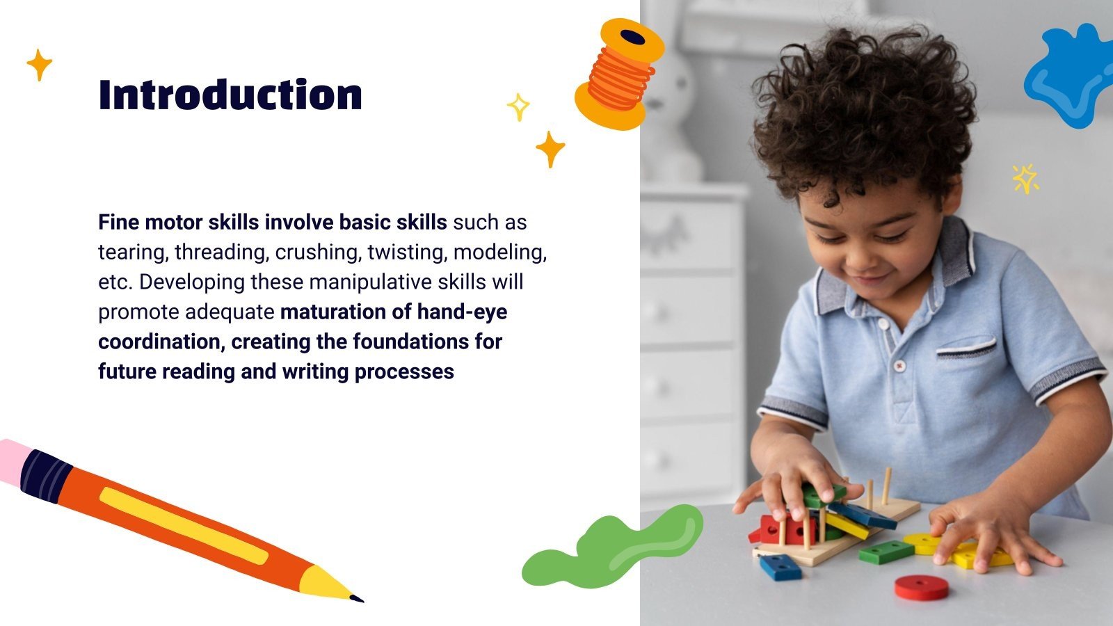Fine Motor Skills Booklet Presentation