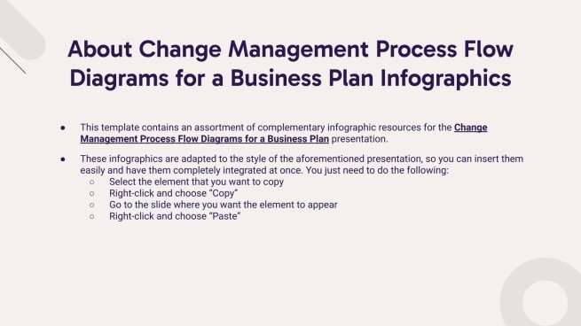 Change Management Process: Flow Diagrams for a Business Plan