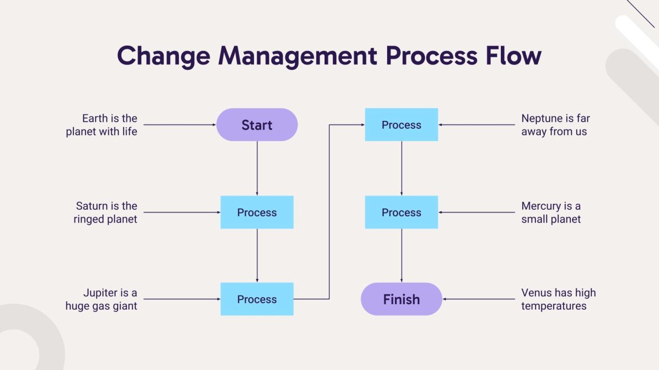 Change Management Process: Flow Diagrams for a Business Plan