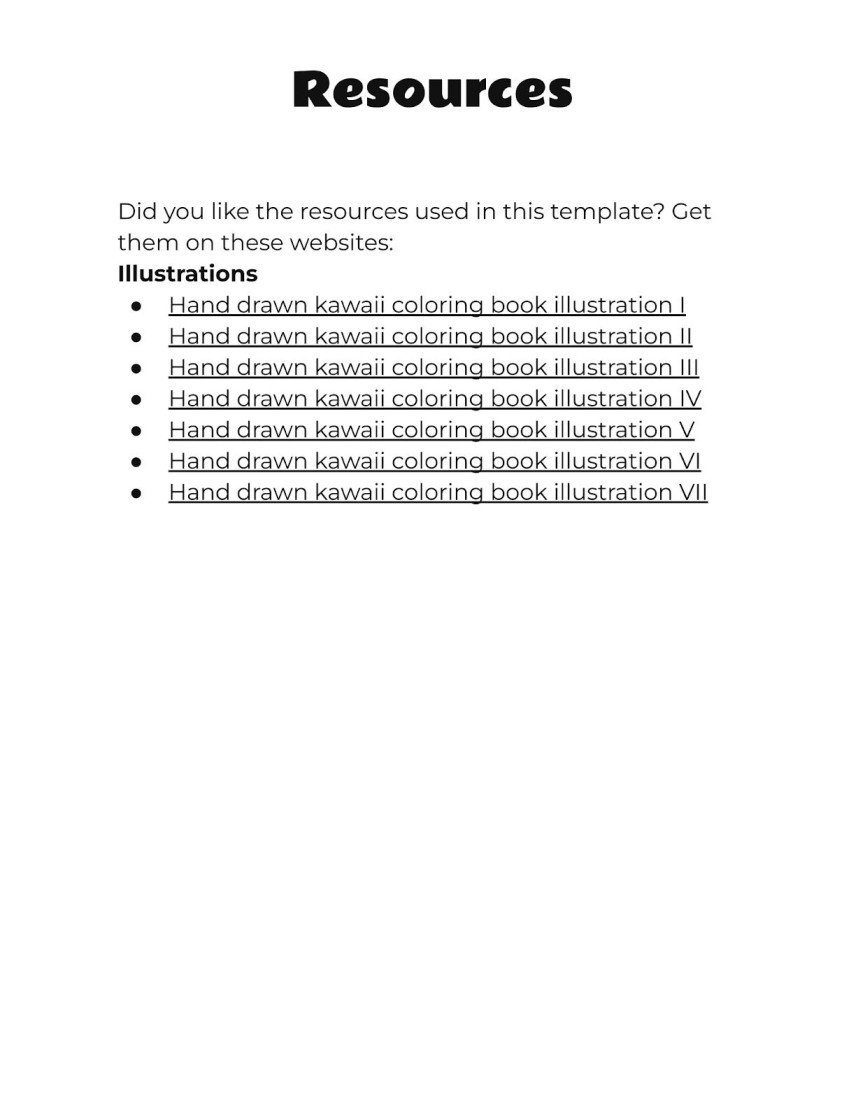 Positive Affirmations Coloring Book Template