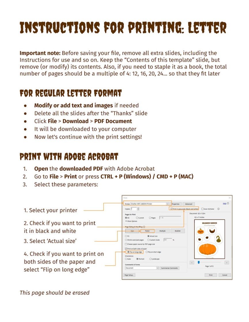 Halloween Pumpkin Cut-outs Template