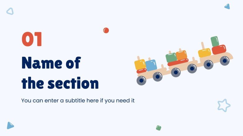 Building Blocks Theme for Education Presentation