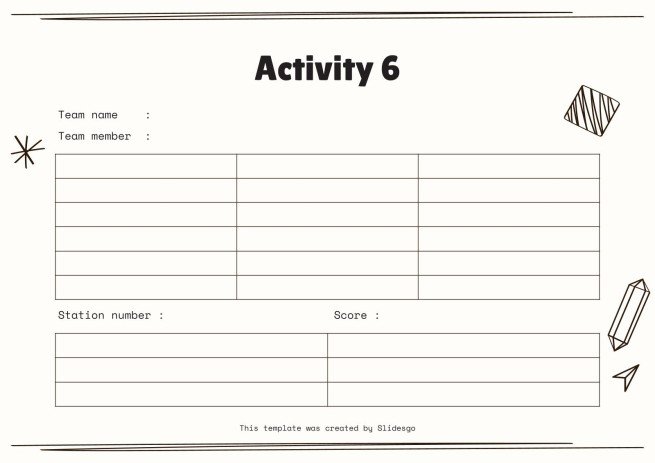 Field Day Score Sheets Presentation