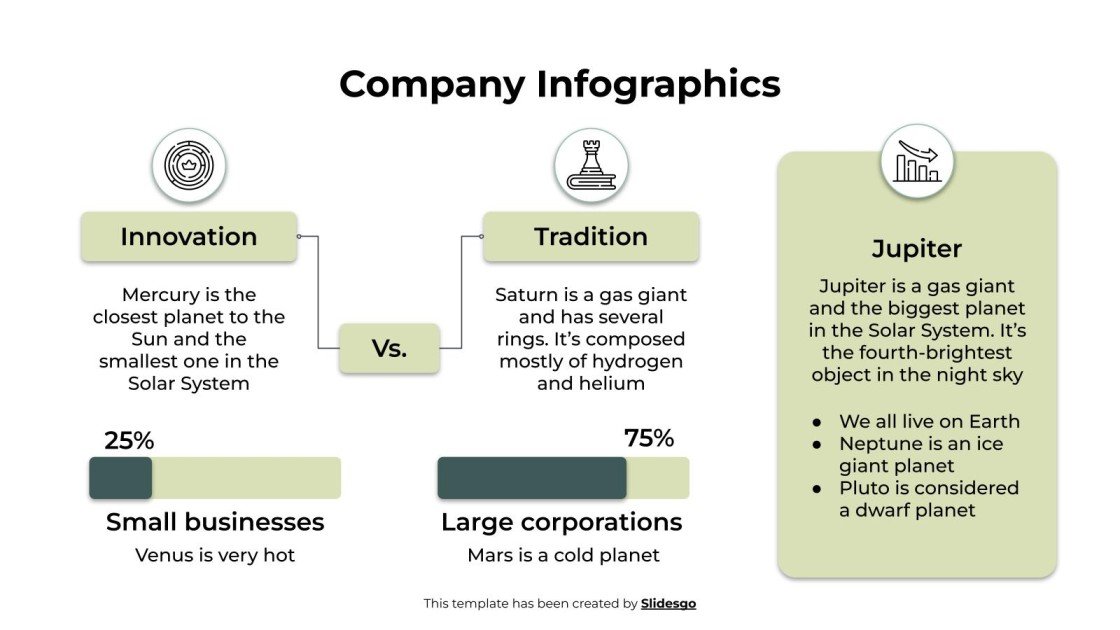 Company Infographics Template