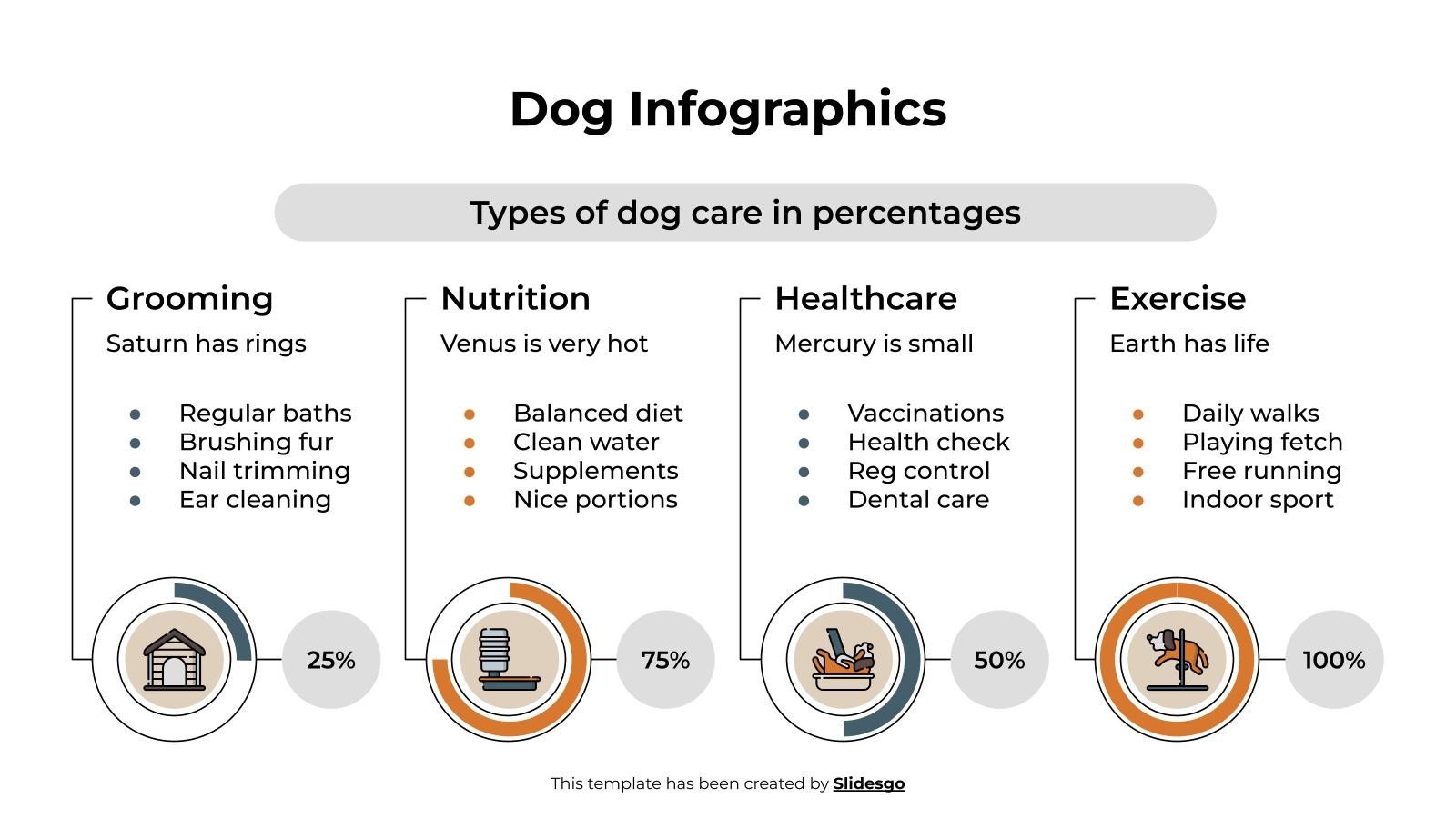 Dog Infographics Template