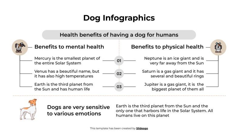 Dog Infographics Template