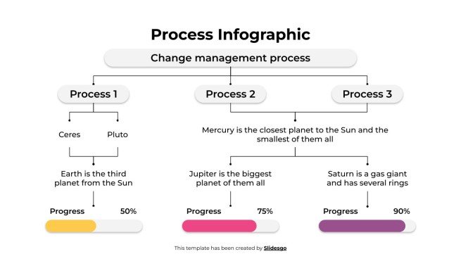 Process Infographics Template