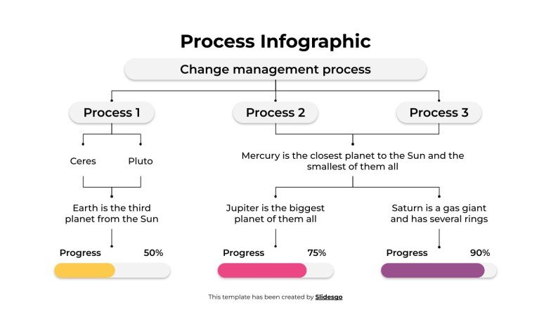 Process Infographics Template