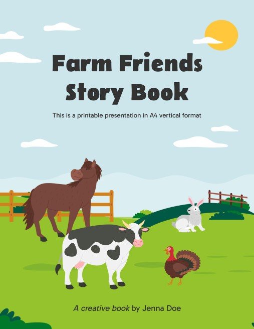 Farm Friends Story Book Presentation