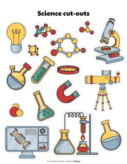 Science Cut-outs Template