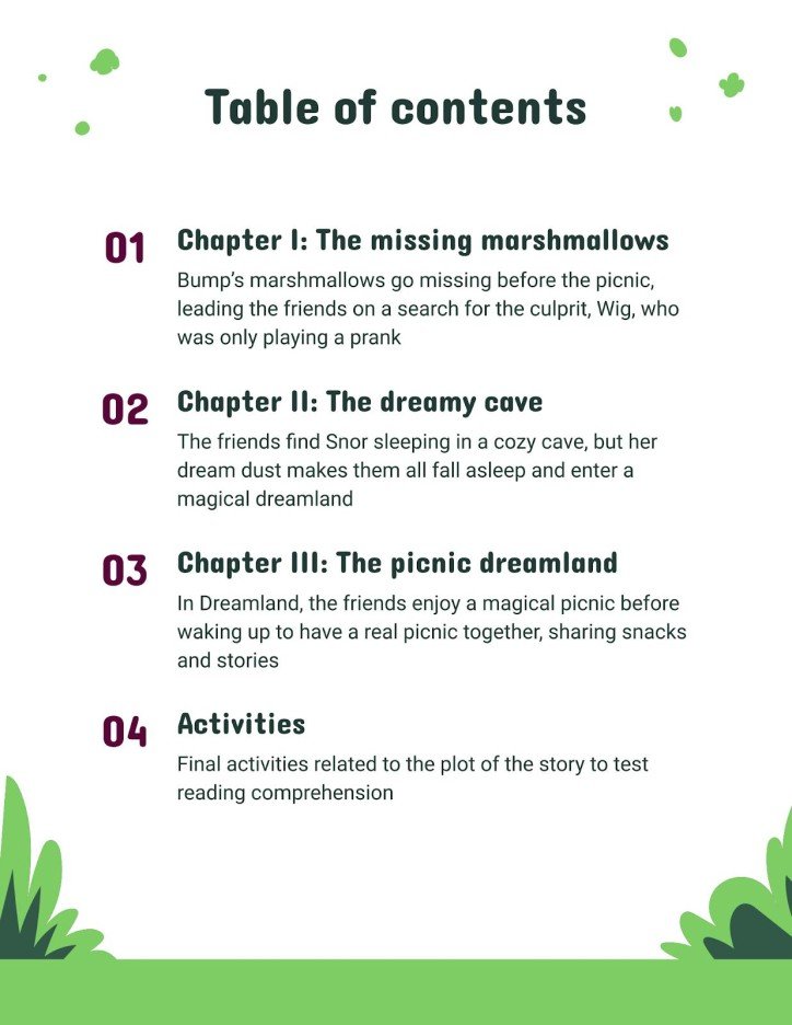 Monster Story Book Presentation