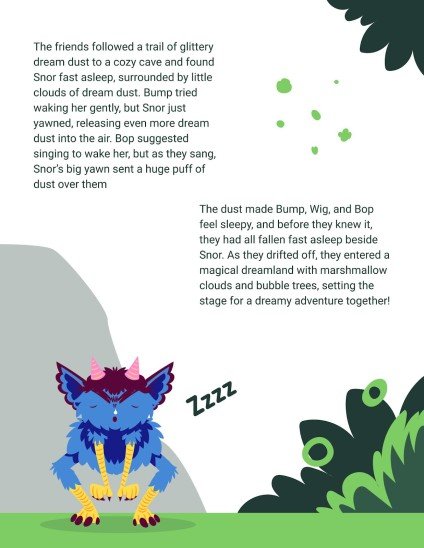 Monster Story Book Presentation