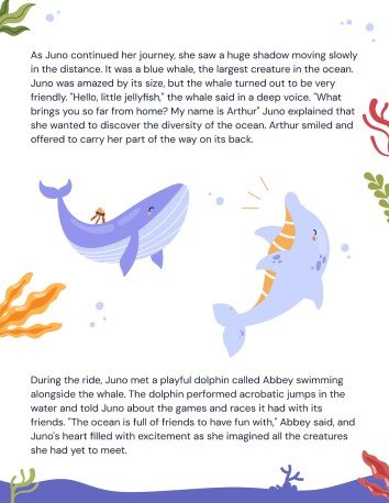 Sea Animals Story Book Presentation