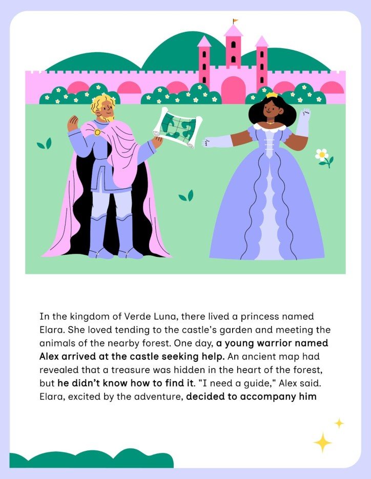 Princess Story Book Presentation