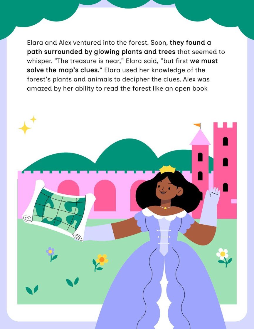 Princess Story Book Presentation