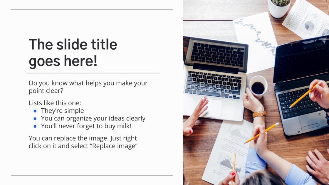 4 Blocker Template Project Progress Report Presentation
