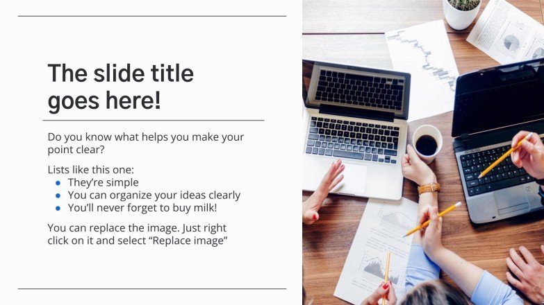4 Blocker Template Project Progress Report Presentation