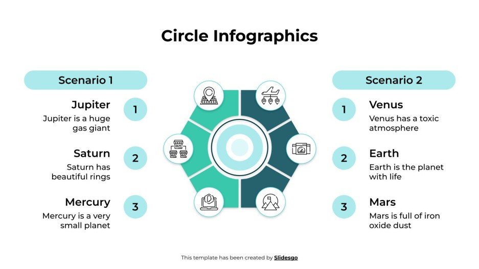 Circle Infographic Template