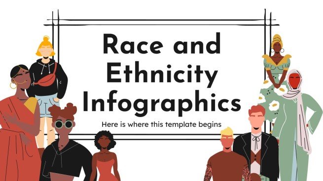 Race and Ethnicity Infographics Template