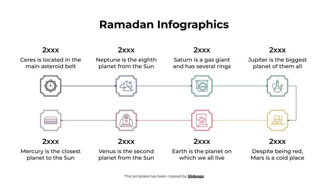 Ramadan Infographics Template