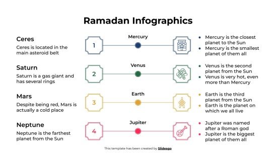 Ramadan Infographics Template
