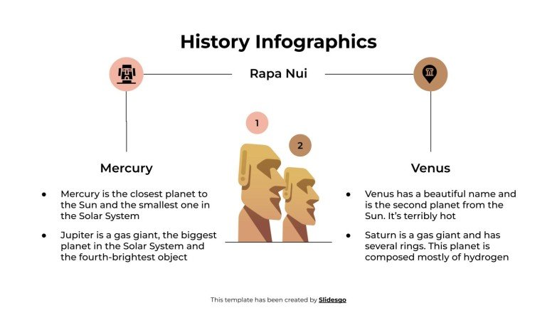 History Infographics Template