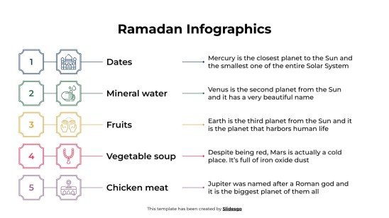 Ramadan Infographics Template