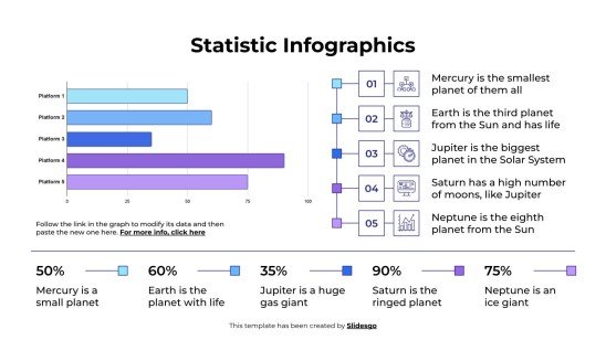 Statistics Infographics Template
