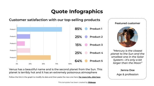 Quote Infographics Template