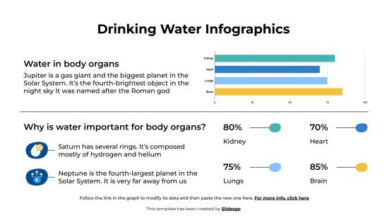 Drinking Water Infographics Template