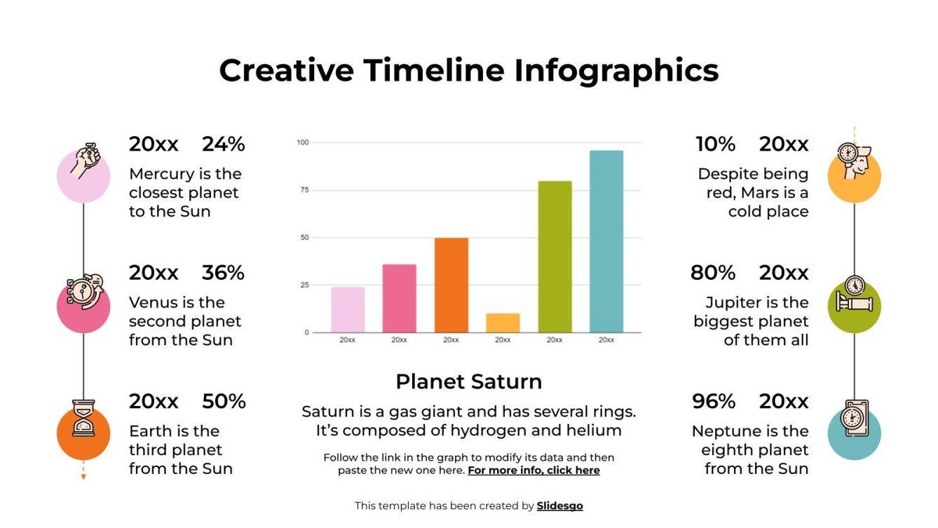 Creative Timeline Infographics Template