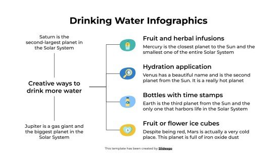 Drinking Water Infographics Template