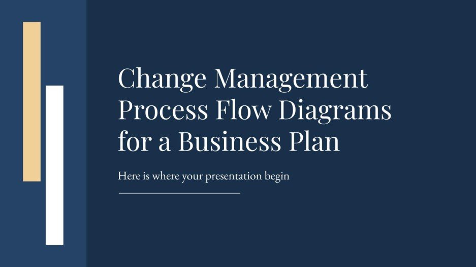 Change Management Process Flow Diagrams for a Business Plan