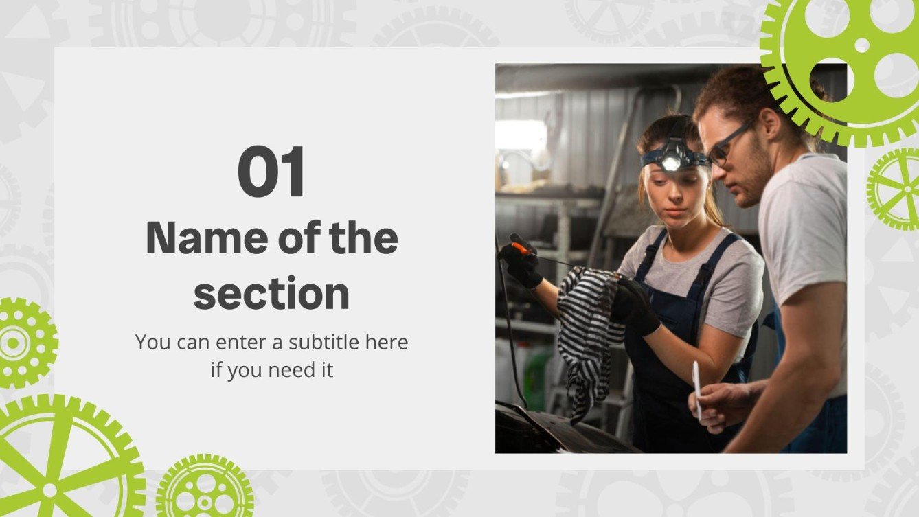 Automotive Industry Lesson for Education Presentation