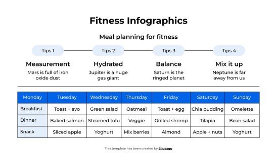 Fitness Infographics Presentation