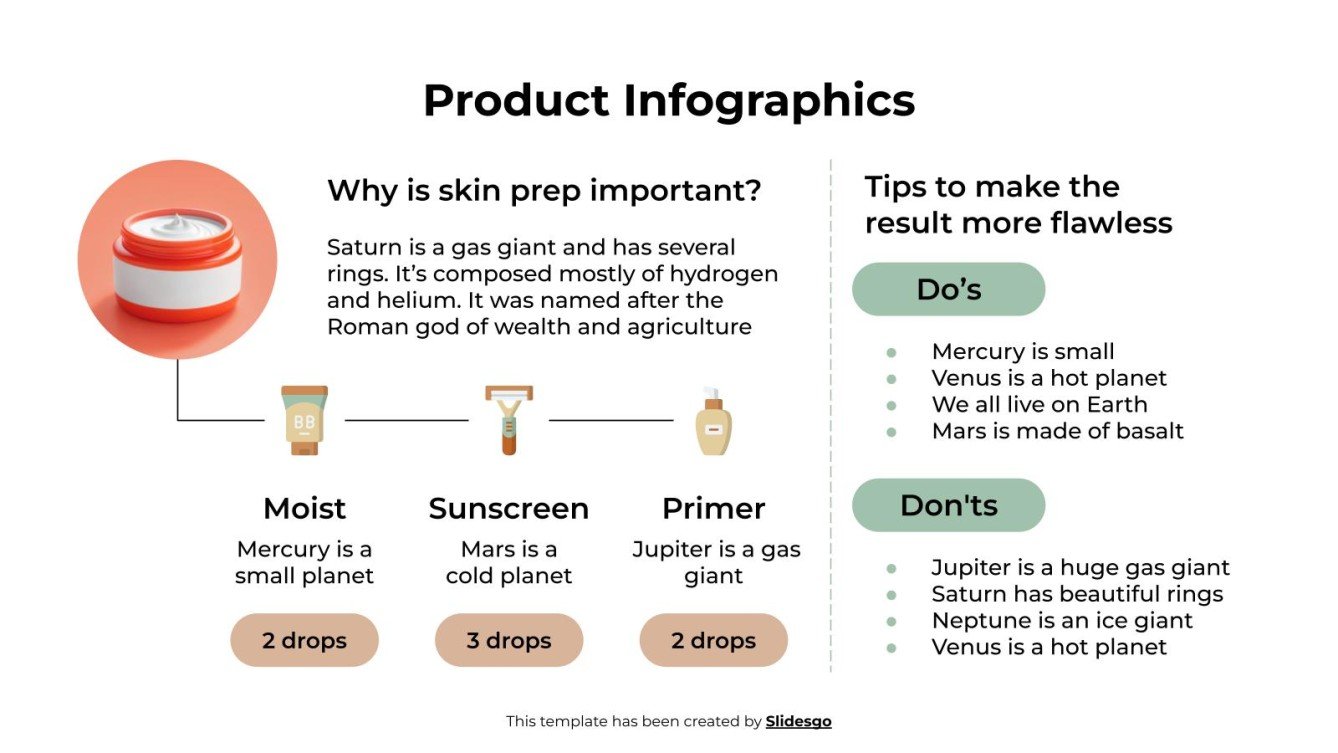 Product Infographics Presentation