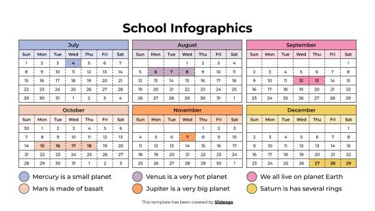 School Infographics Presentation