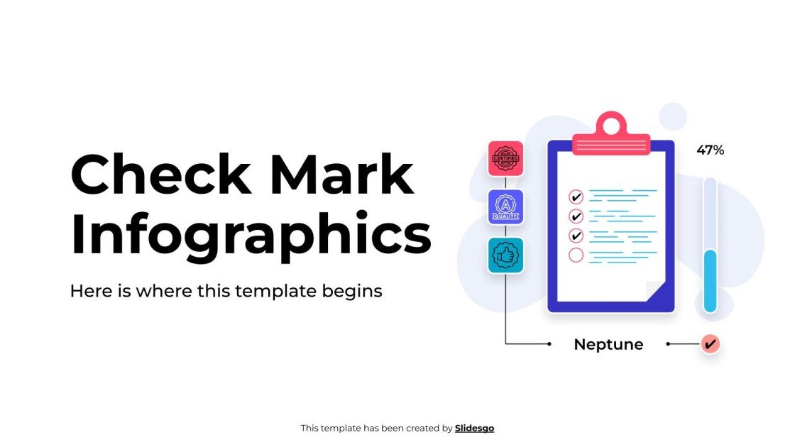 Check Mark Infographics Presentation
