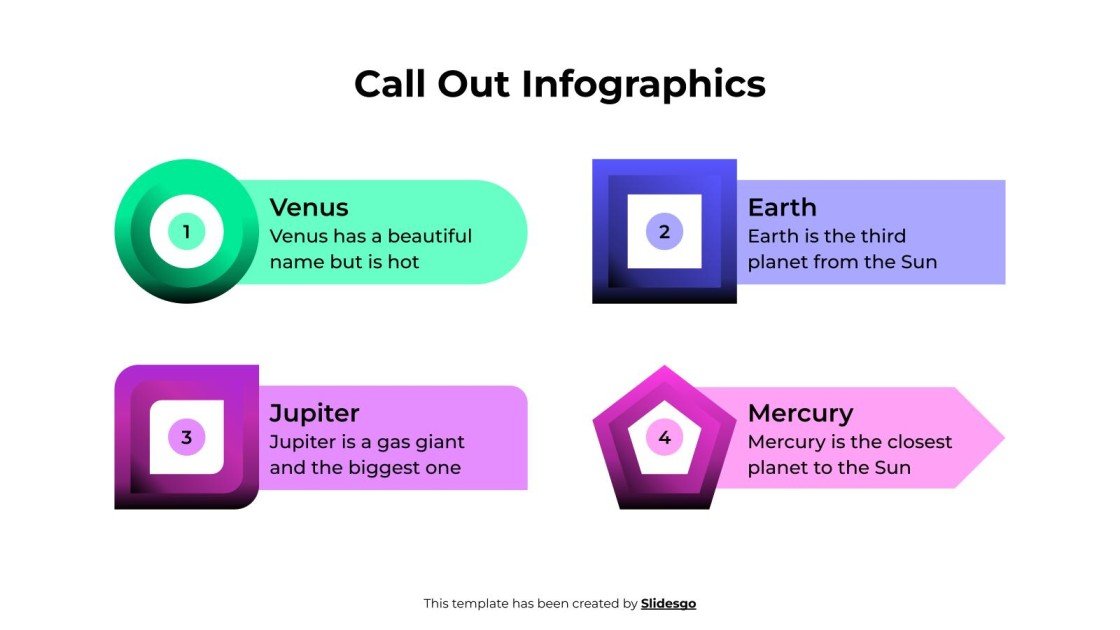Call Out Infographics Presentation