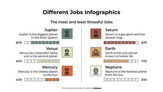 Different Jobs Infographics Presentation