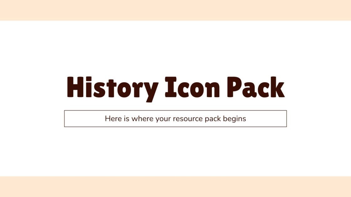 Free Icon Pack Google Slides and Powerpoint templates