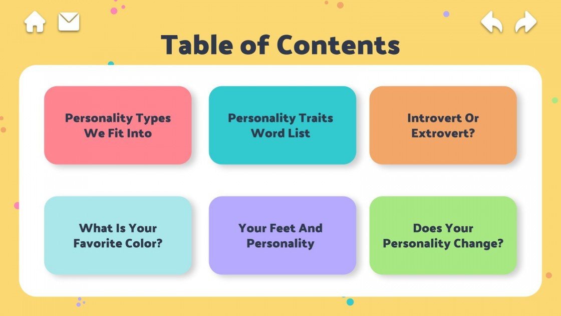 Interactive Personality Quiz | Google Slides & PPT template