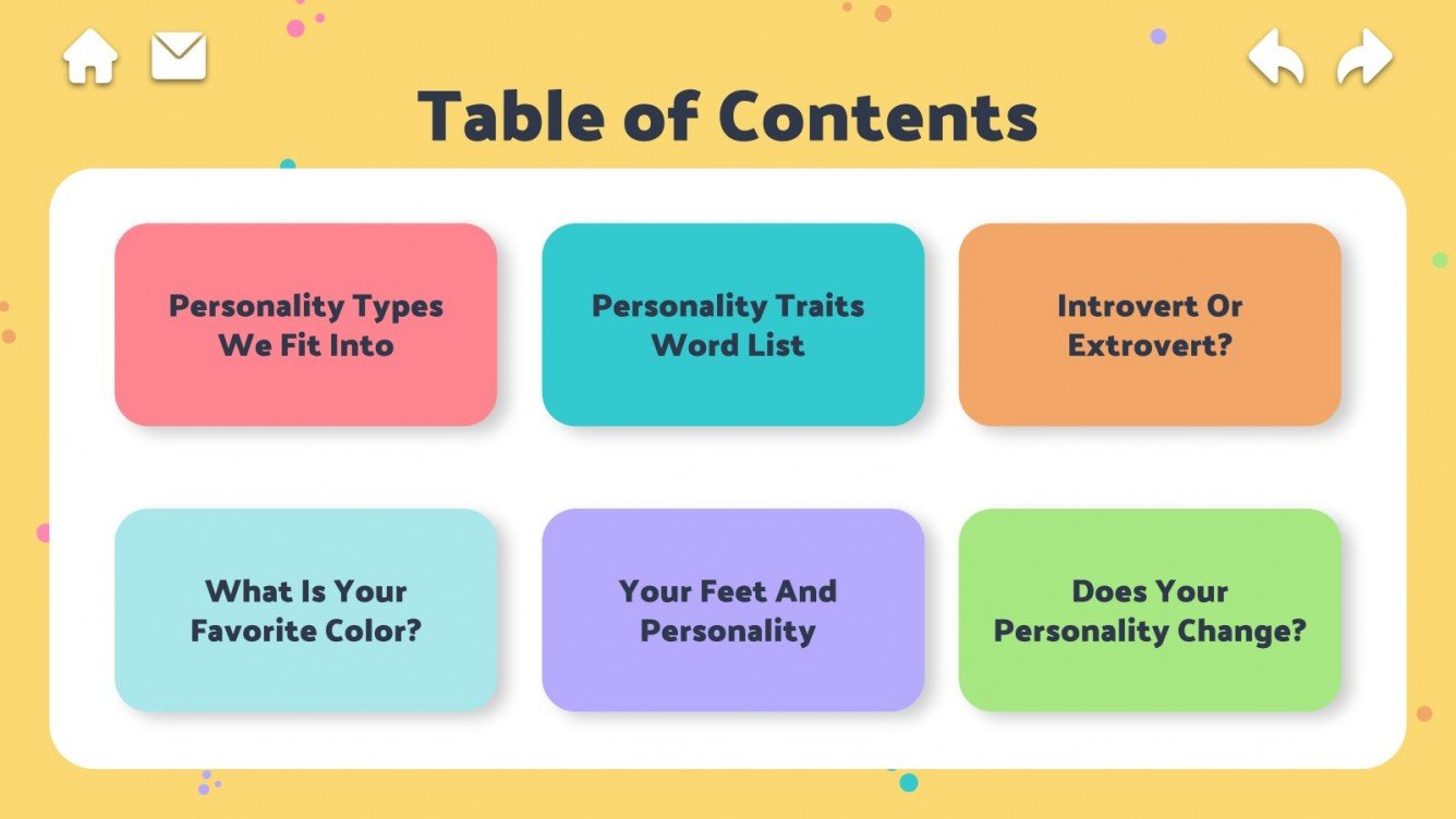 Interactive Personality Quiz | Google Slides & PPT template