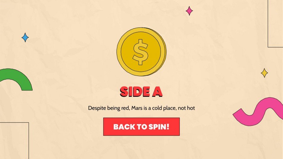 Flip a Coin Day | Google Slides and PowerPoint template