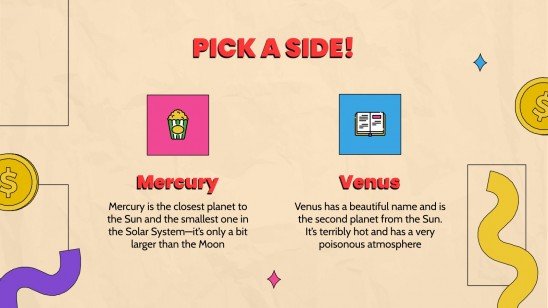 Flip a Coin Day | Google Slides and PowerPoint template