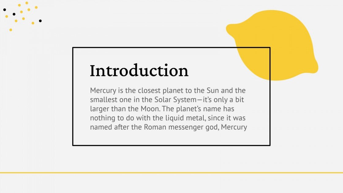 Simple Limonetti Pitch Deck | Google Slides & PPT template